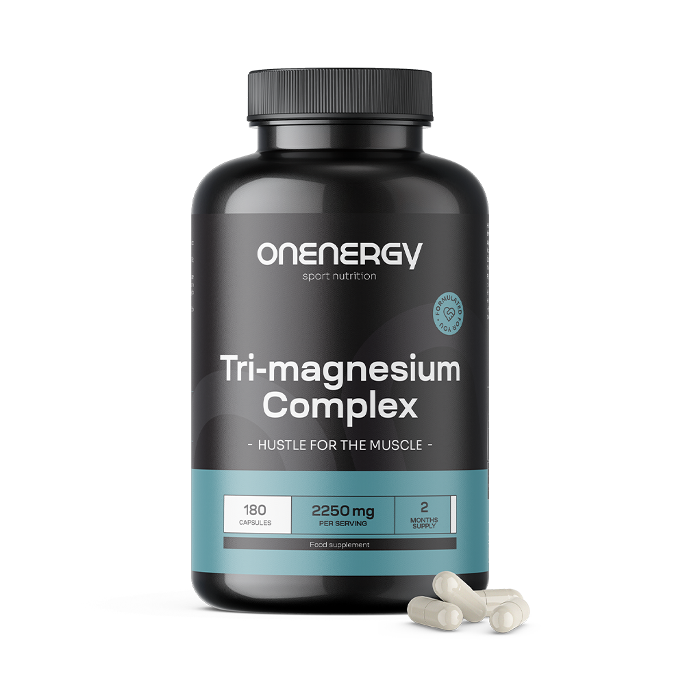 Complejo de trimagnesio 2250 mg, 180 cápsulas - OnEnergyNutrition.es